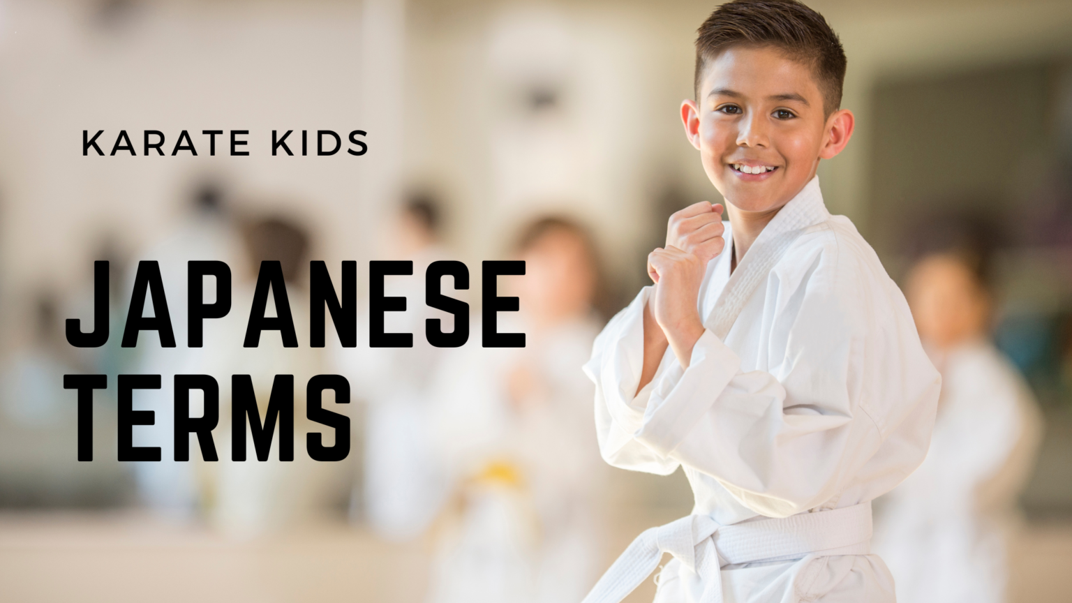 Karate Kids: A Parent's Guide to Japanese Language in Karate - The ...